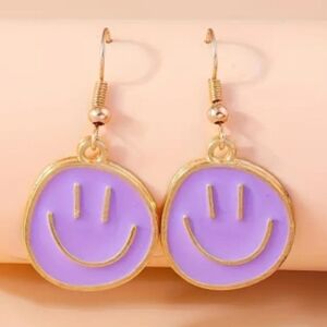 Jewelry | Smile Today New Smiley Face Earrings | Poshmark